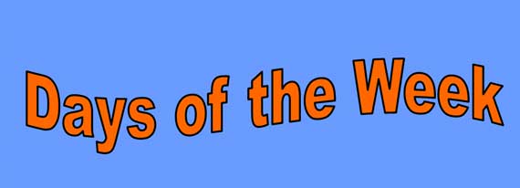 ESL Days Of Week Lesson Literacy Beginning Level